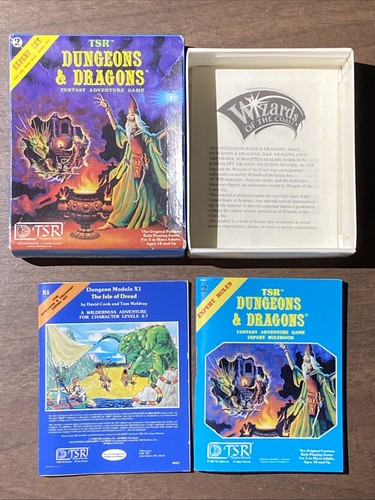 Miniature Expert Set Box 21st Century Dungeons & Dragons TSR | eBay