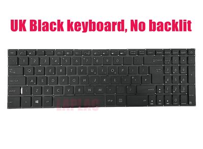 UK black keyboard for Asus VivoBook 17 X705U/X705N/N705U/F705U/M705U ...