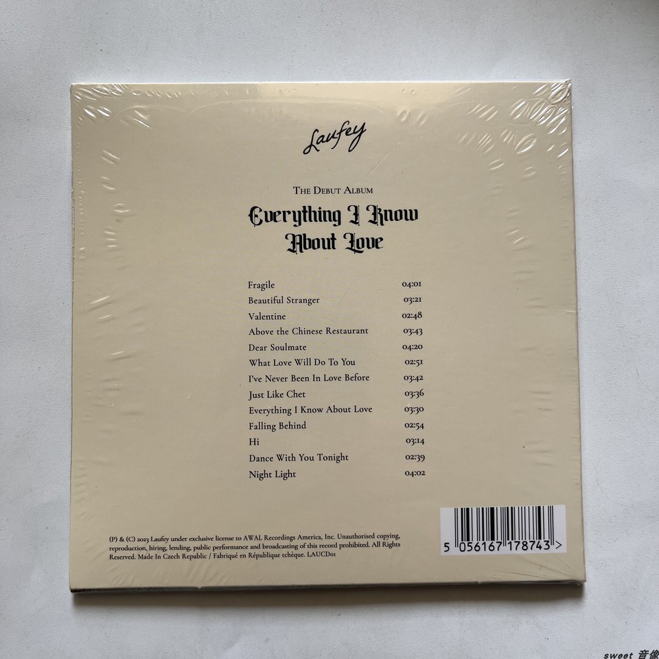 Laufey – Everything I Know About Love LAUCD01 EU CD SEALED | eBay