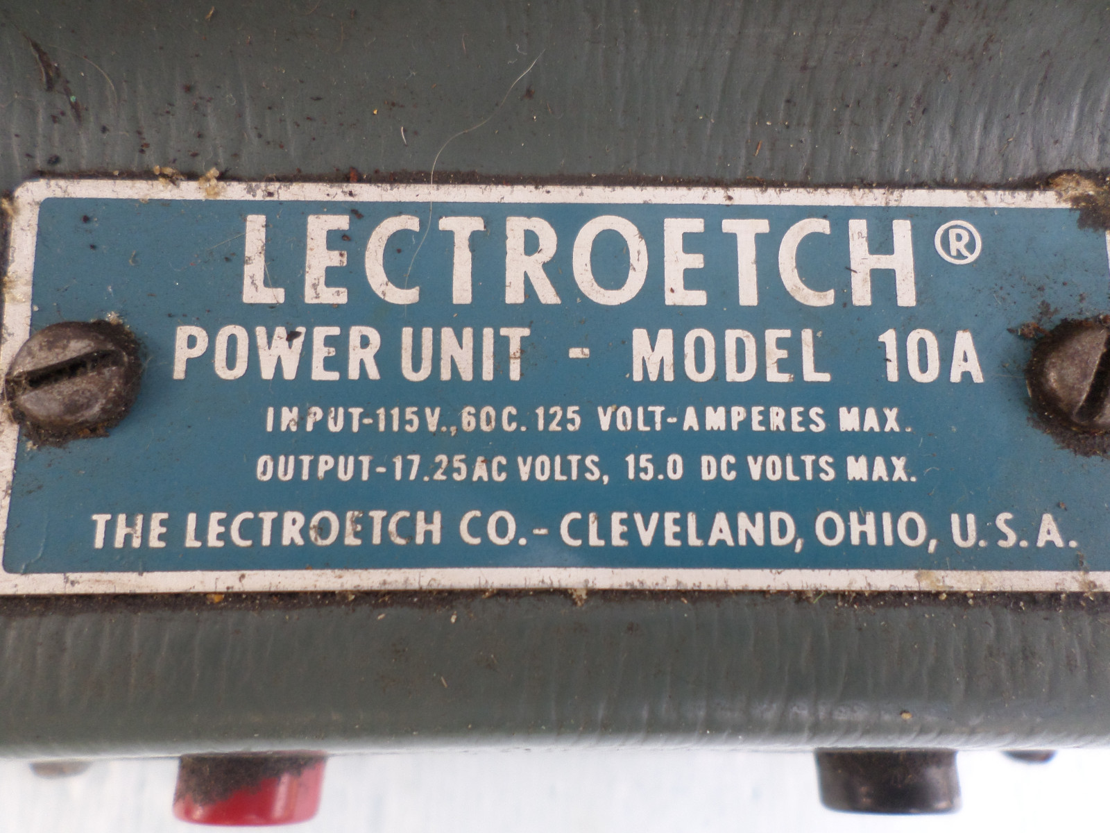 LECTROTECH Power Unit Model 10A | eBay