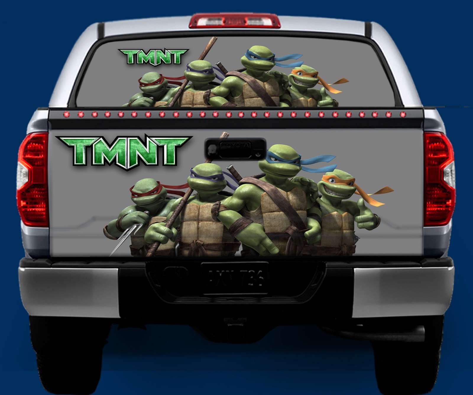 TMNT TURTLES- Tailgate OR Window Truck Tailgate Wrap Vinyl Graphic ...