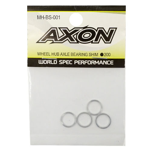Axon Wheel Hub Axle Bearing Shim 4 pcs Silver #MH-BS-001 | eBay