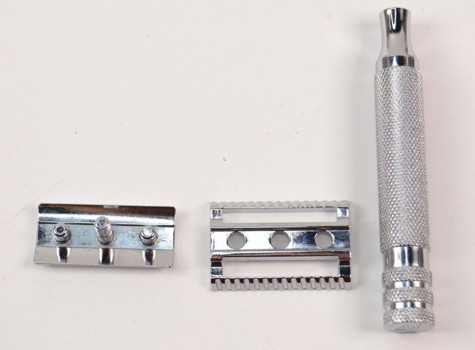 Western Razor Co. High Noon Double Blade Safety Razors Great Shape WR ...