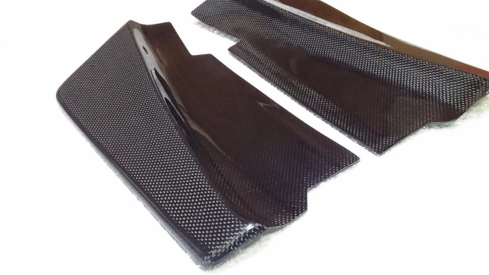 1993-2002 Mazda RX7 FD Carbon Fiber Canard Side Fin Lip Spoiler Left ...