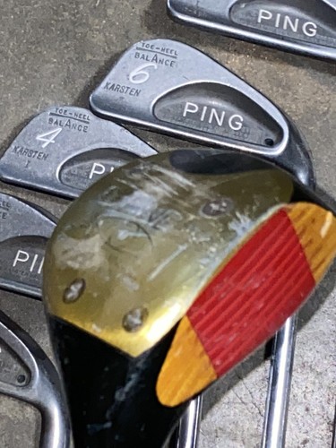 Vintage I2 Ping Karsten I Black Dot (7) Irons (1) Eye 2 1 Wood (8 ...