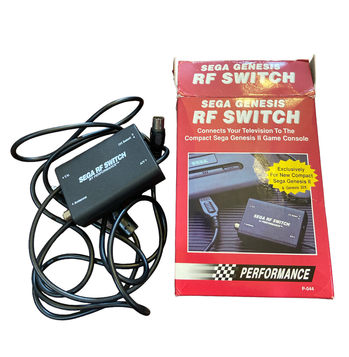 Auto RF TV Switchbox Adapter OEM Sega 1603 for Genesis II & 32X ...