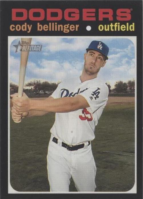 2020 Topps Heritage - Missing Signature Variation Cody Bellinger #257 ...
