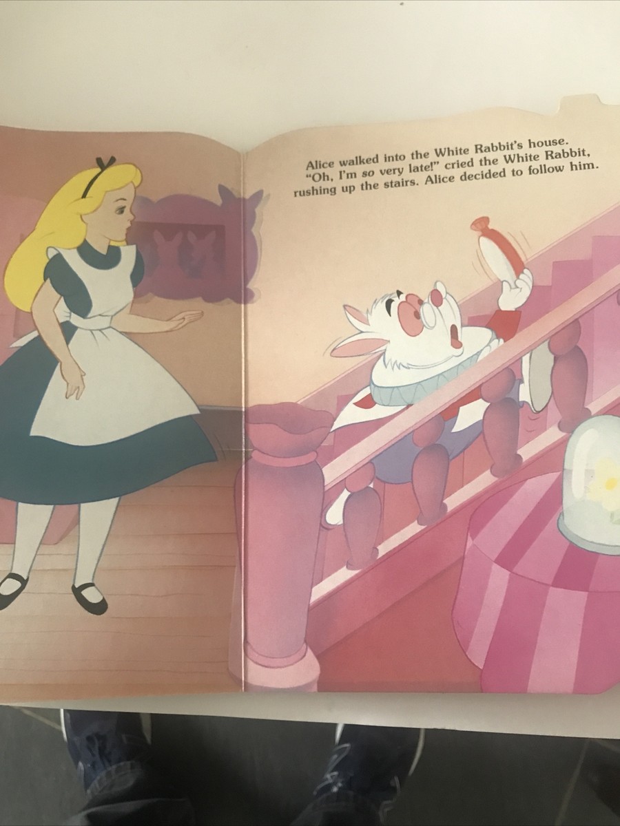 Disney Alice In Wonderland White Rabbit House Alice In Wonderland
