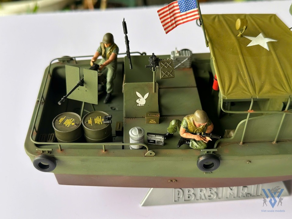 River Patrol Boat PBR Mk.II 1/35 Pro-Built – US Navy Brown Water Navy ...