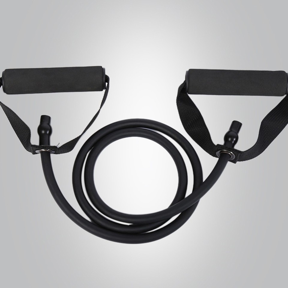 1Pc Elastic Fitness Tubes Exercise Cords Yoga Pull Rope Rubber Exercise ...