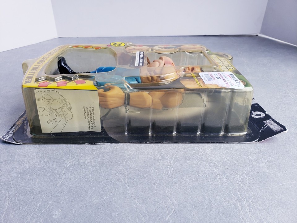 2005 WWF WWE Jakks Chris Benoit Face Flippin Fighters Wrestling Figure ...