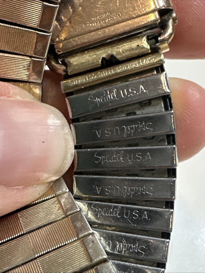 32. Watch WWII Era Bulova Tank President Rose Gold Wind Up 14K Gold ...