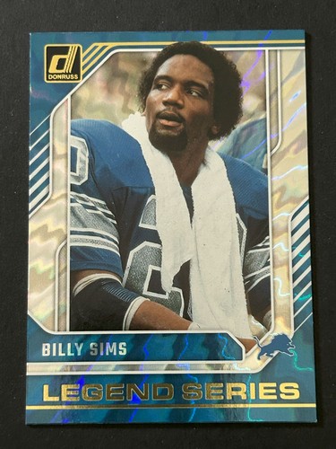 2024 Donruss #17 Billy Sims The Legends Series Detroit Lions | eBay.de