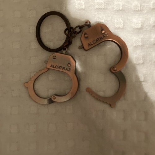 Alcatraz Keychain Vintage Handcuffs Extremely Rare Prison Inmate | eBay