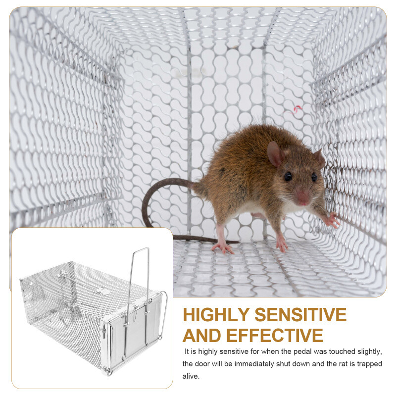 Cage Trap Mouse Live Humane Squirrel Chipmunk Rat Mice Rodent Animal ...