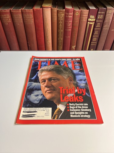 Time Magazine (February 16, 1998) (Trial By Leaks) | eBay