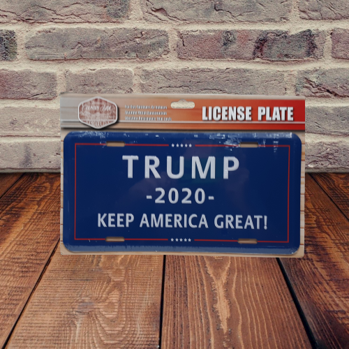 Trump License Plate 2020 KEEP AMERICA GREAT | eBay