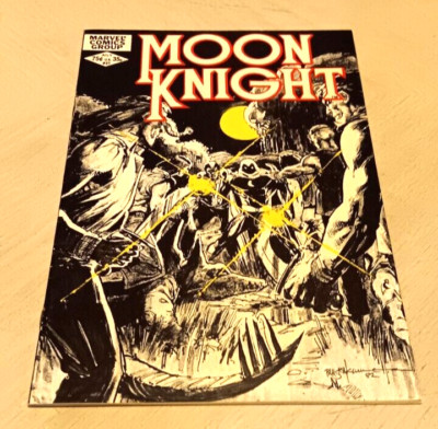 MOON KNIGHT #21 - Marvel Key - First meeting of Moon Knight and Brother ...