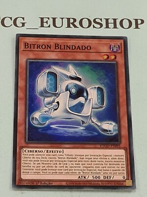 Armored Bitron ︎YUGIOH ︎ETCO ︎SUPER RARE ︎PORTUGUESE ︎1st ED ︎NM #0425 ...