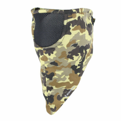 Biker Motorrad Ski Face Mask Gesichtsschutz Maske Camo Tarn Woodland ...