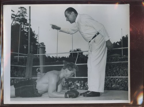 Original September 9 1952 Conny Rux vs Karal Sya German Boxing Wire ...