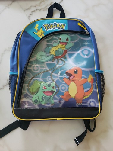 Pokemon 3D Reflective Backpack 16" School Bookbag Tote Bag 2016 Doesn't ...