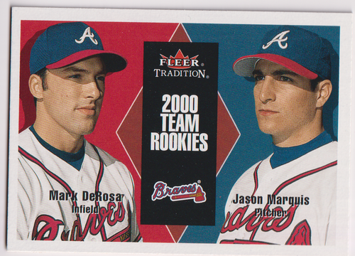 2000 Fleer Tradition Update #U124 Mark DeRosa/Jason Marquis Atlanta ...