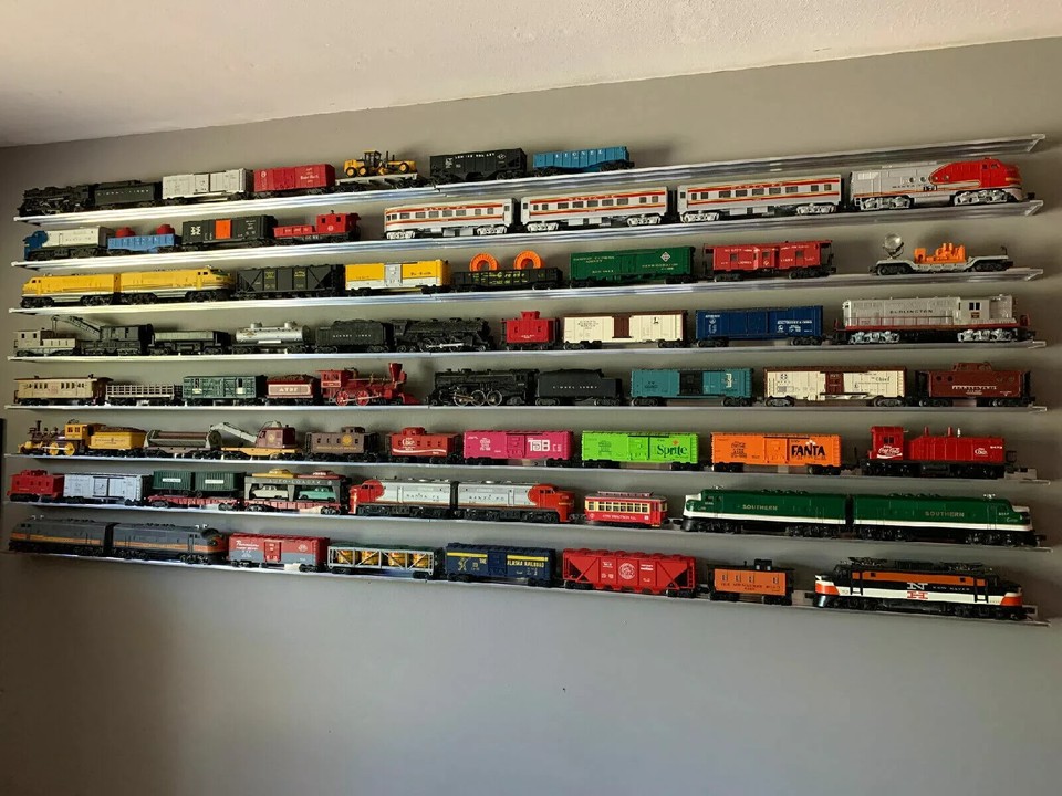 MrTrain O Scale/Gauge Model Train Shelf | 1 SHELF | 48 Inch | Includes ...