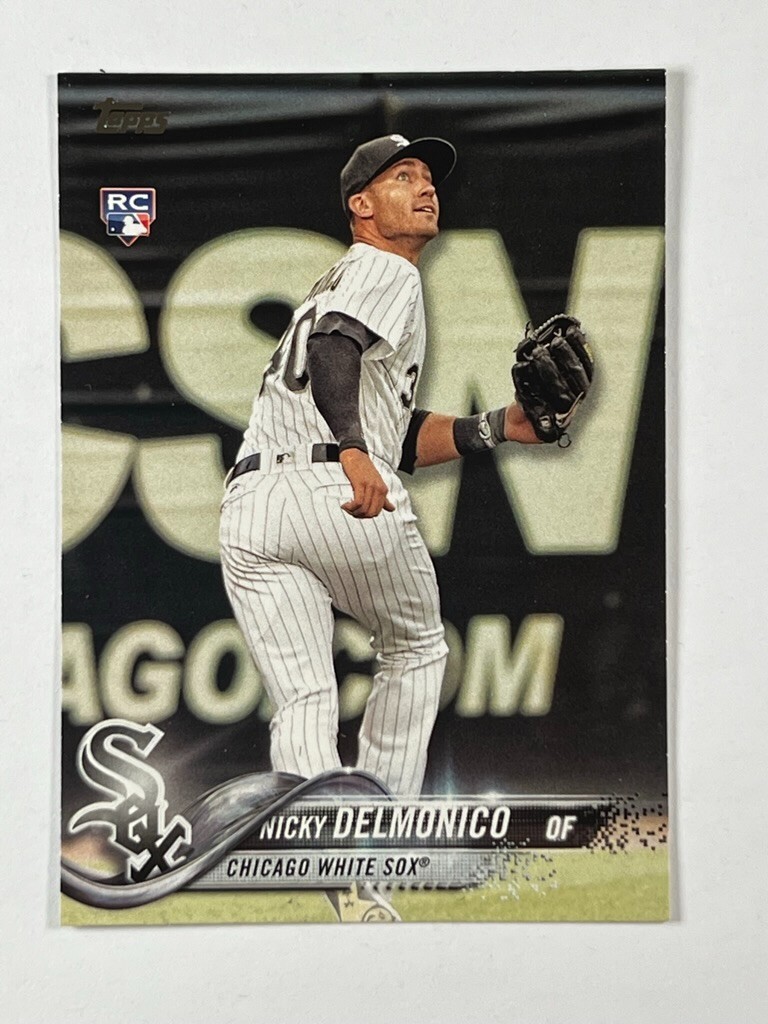 2018 Topps Series 1 Nicky Delmonico #306 Rookie Chicago White Sox | eBay
