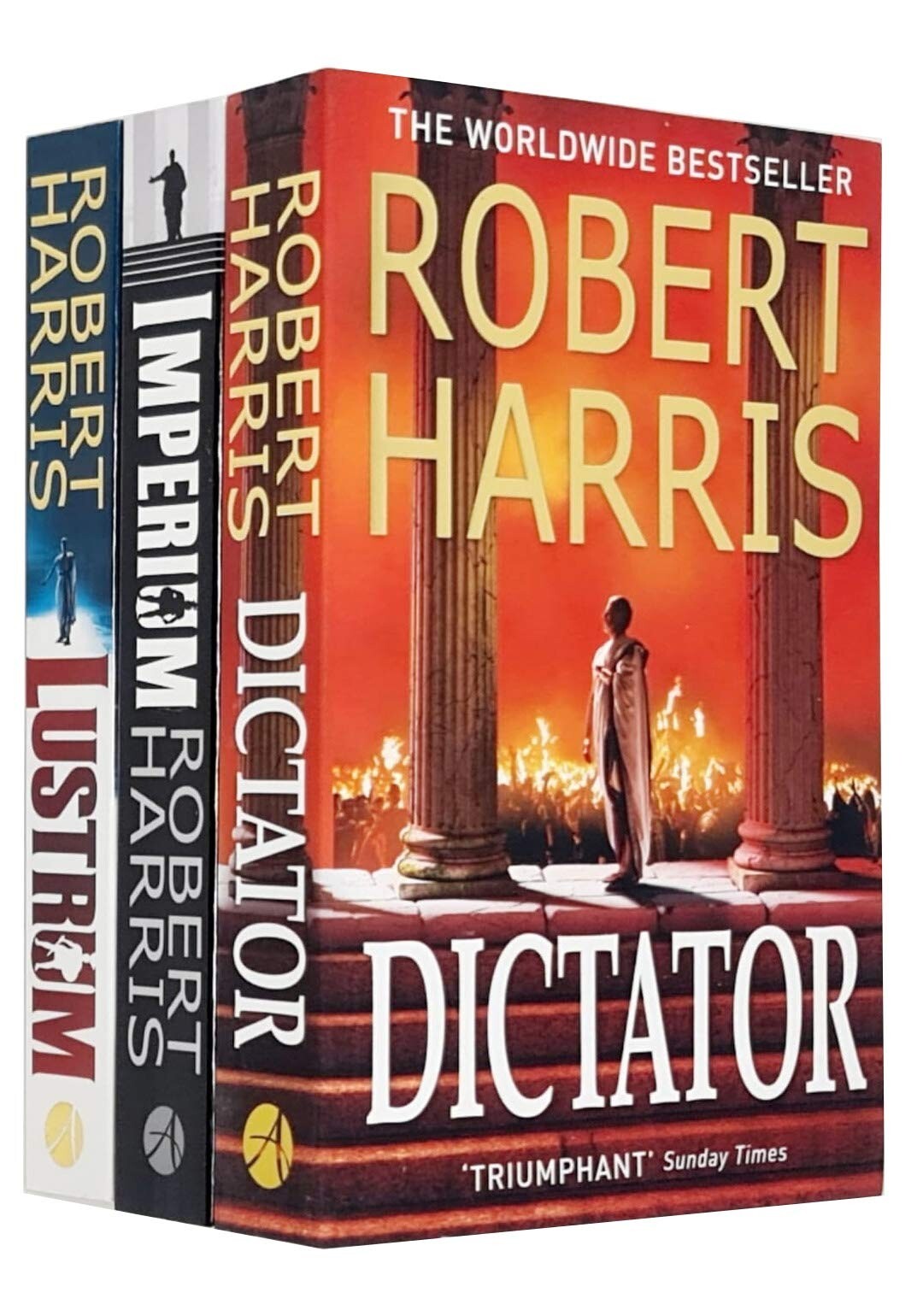 Cicero Trilogy Robert Harris Collection Lustrum 3 Books Set Imperium ...