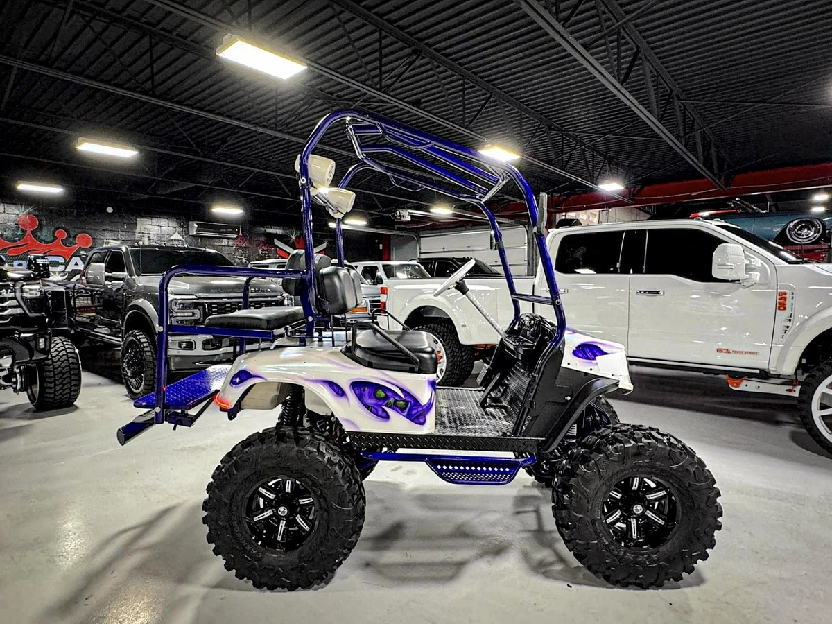 Lifted E-Z-GO Is an Eye-Popping Electric Supercart