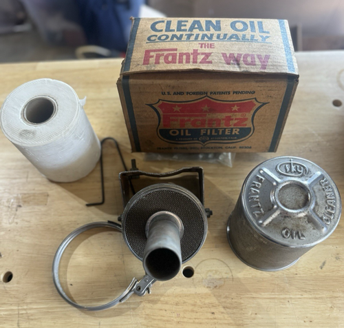 Frantz Oil Filter. Unused in original box. (missing hardware) | eBay