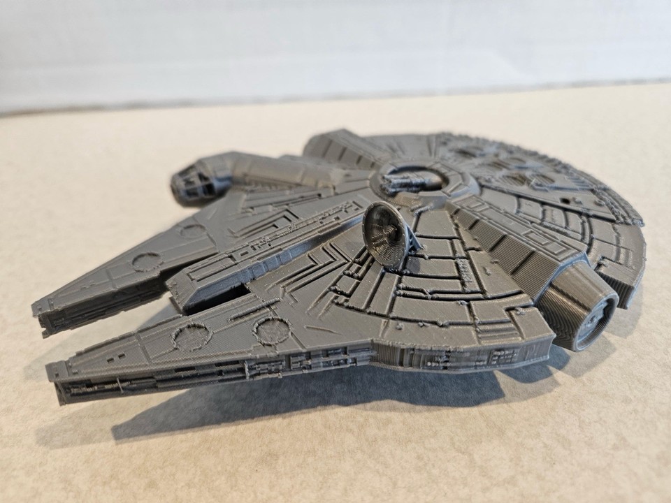 3d Printed Star Wars Millennium Grey 6in Ship | eBay
