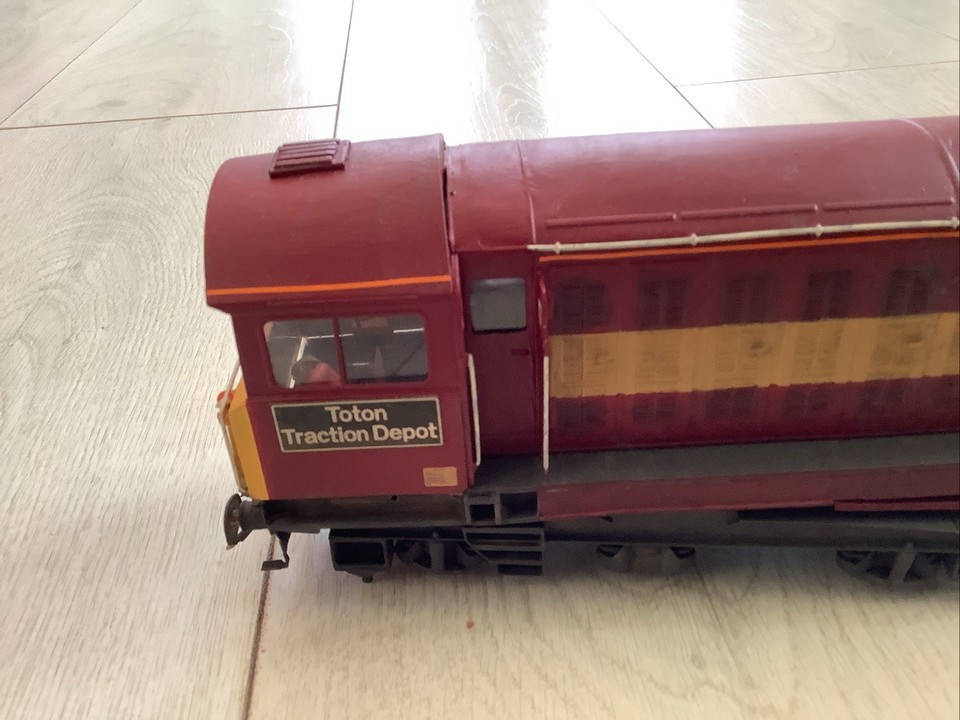 O GAUGE BR CLASS 58 Locomotive EWS LIVERY ‘58050’ Maroon And Gold | eBay UK