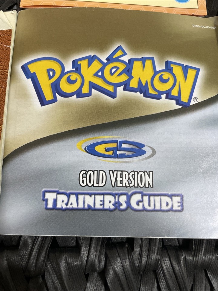 Pokémon Trainer's Guides Gameboy Gameboy Advanced Gold Green and Red ...
