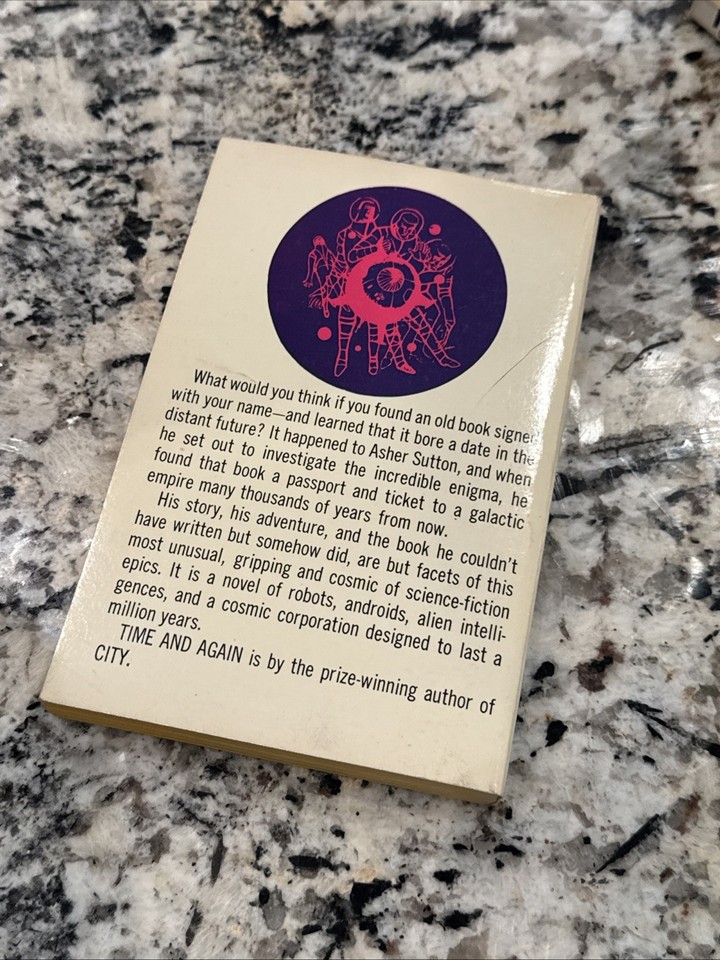 Clifford Simak Time and Again SF Classic | eBay