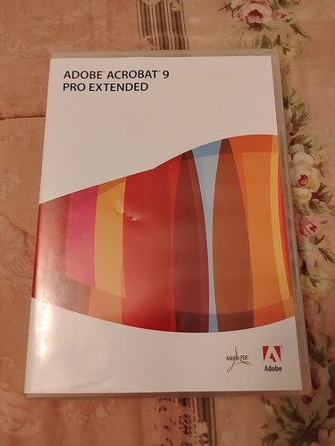 Adobe Acrobat 9 Pro Extended Windows PC with Serial Number | eBay