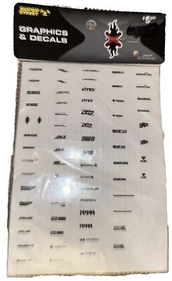 PACK OF XMODS GRAPHICS & DECALS STICKERS FOR RADIO SHACK XMODS RC CAR ...