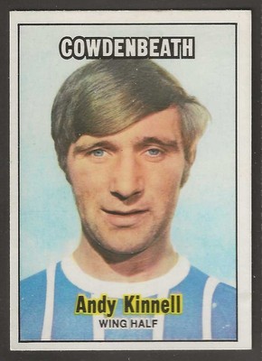 A&BC-FOOTBALL 1970 SCOTTISH (GREEN BACK 001-171)-#138- COWDENBEATH ANDY ...