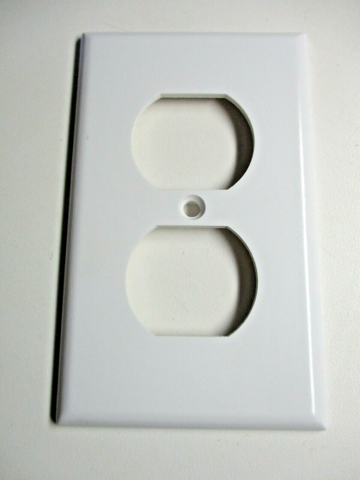 Leviton USA Smooth White Bakelite Duplex Outlet Plate Wall Box Cover 1 ...
