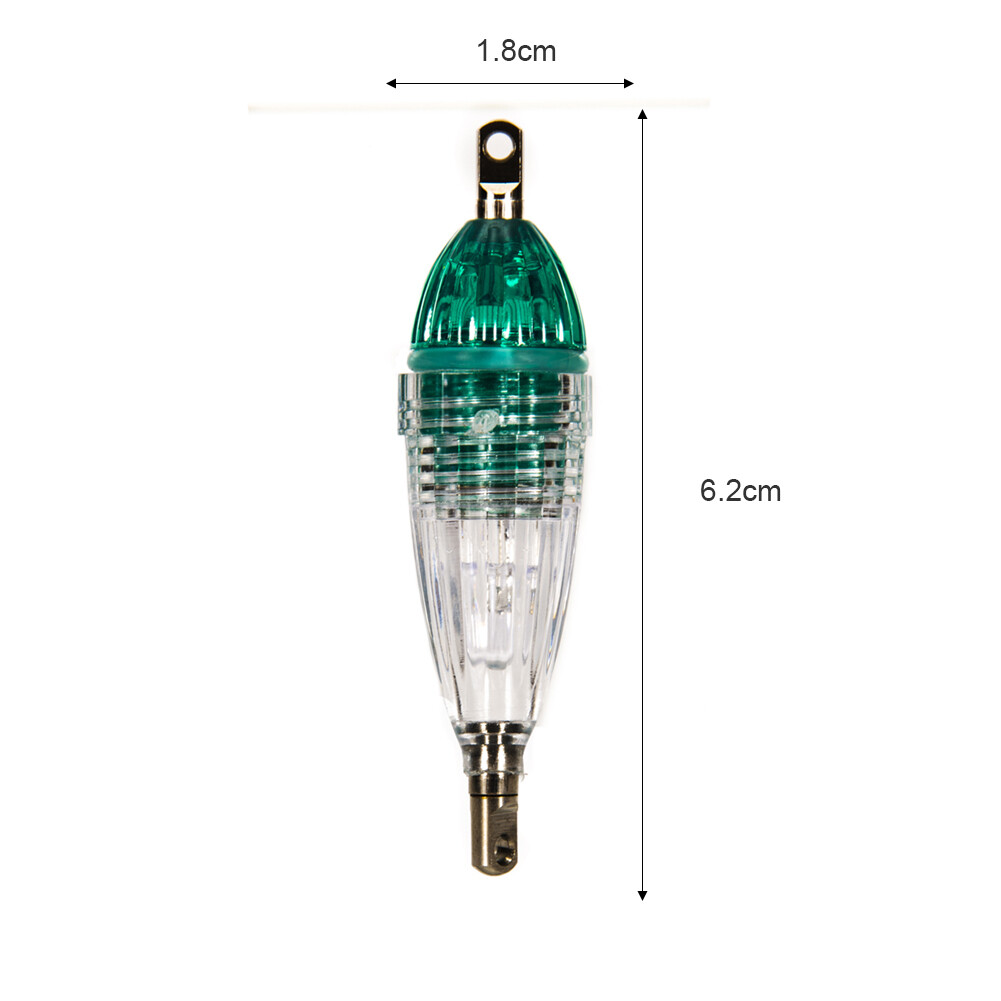 Button Battery LED Squid Lure Lamp Underwater Fish Attracting Light ...