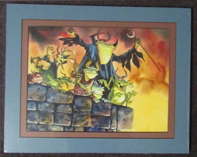 KEN MACKLIN PAINTING THERE GOES THE NEIGHBORHOOD | eBay