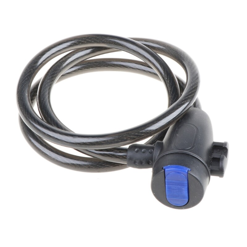 2 Keys Strong Steel Wire Security Lock 100cm Cable Security | eBay