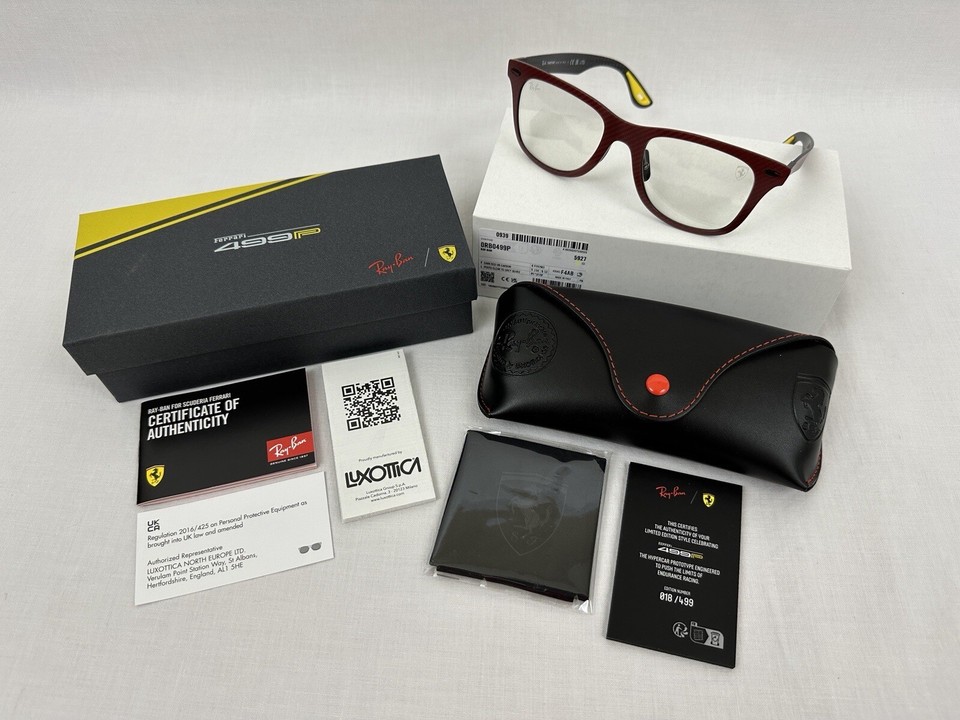 FERRARI 499P RAY-BAN HYPERCARBON LE MANS LIMITED 1/499 | RB0499P ...