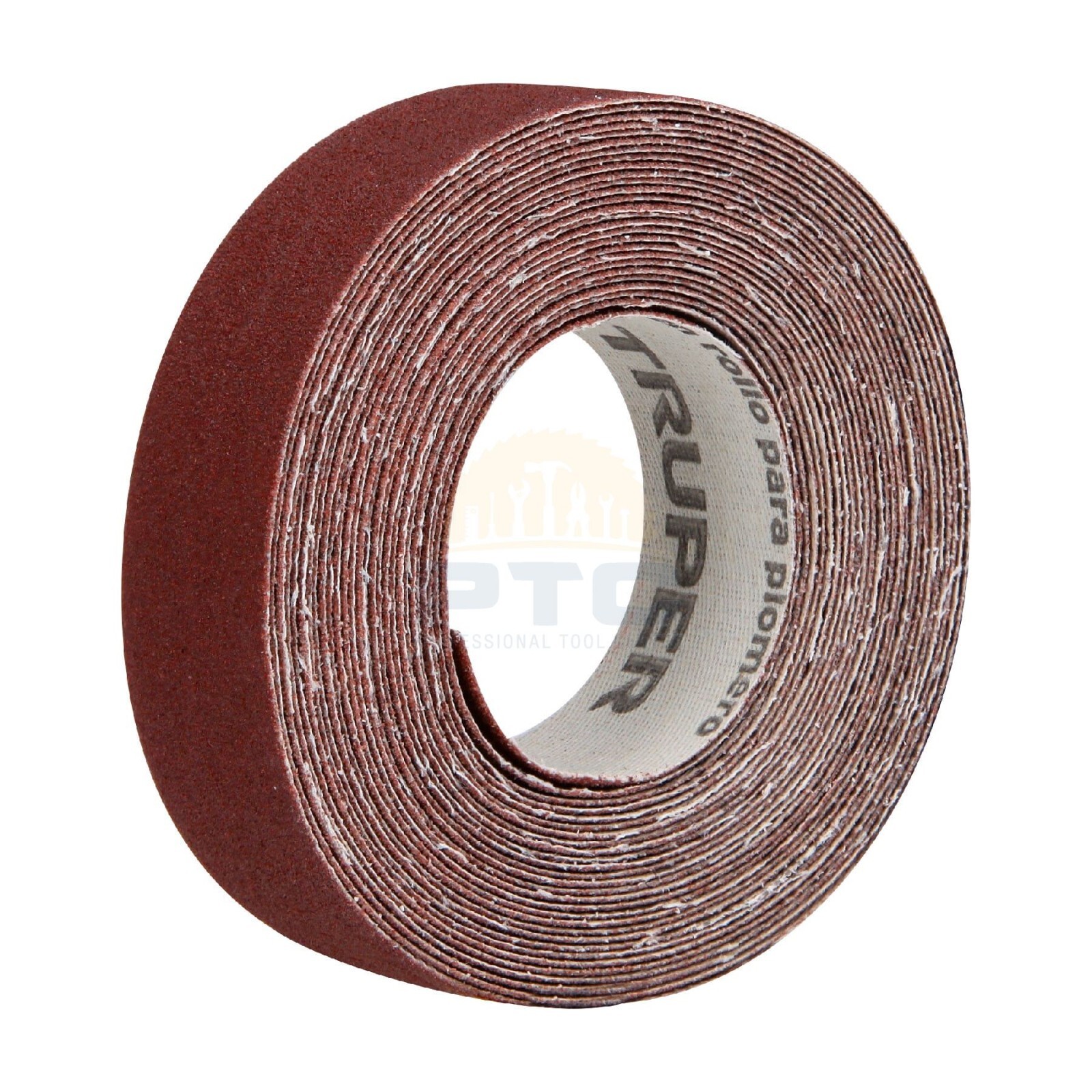 Truper LIPL-120-1X5 5 m roll of sandpaper for plumber grit 120 width 1 ...
