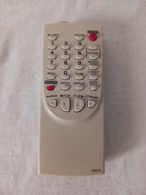 Emerson Sylvania Funai NA372 VCR Remote Control Genuine OEM 6260VF ...