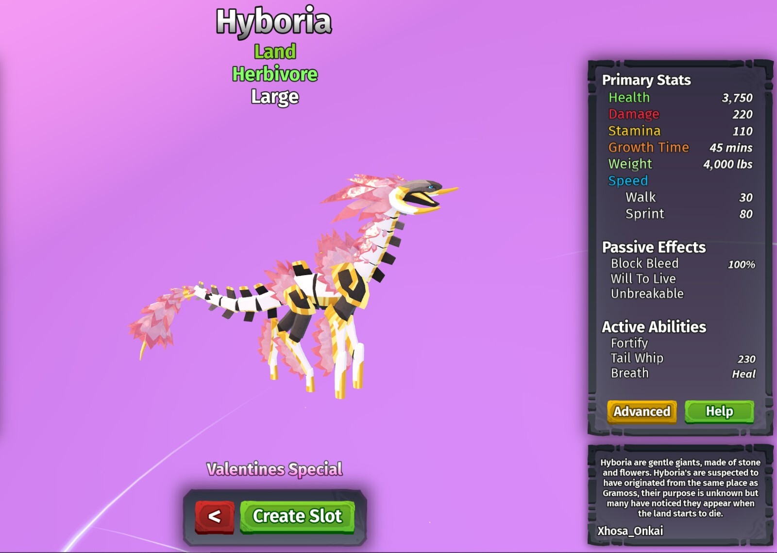 Hyboria Species | Creatures of Sonaria | Roblox | eBay