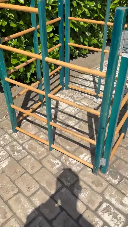 🌈 Wooden Nursery Climbing Frame | Foldable Soft Play Climber ...