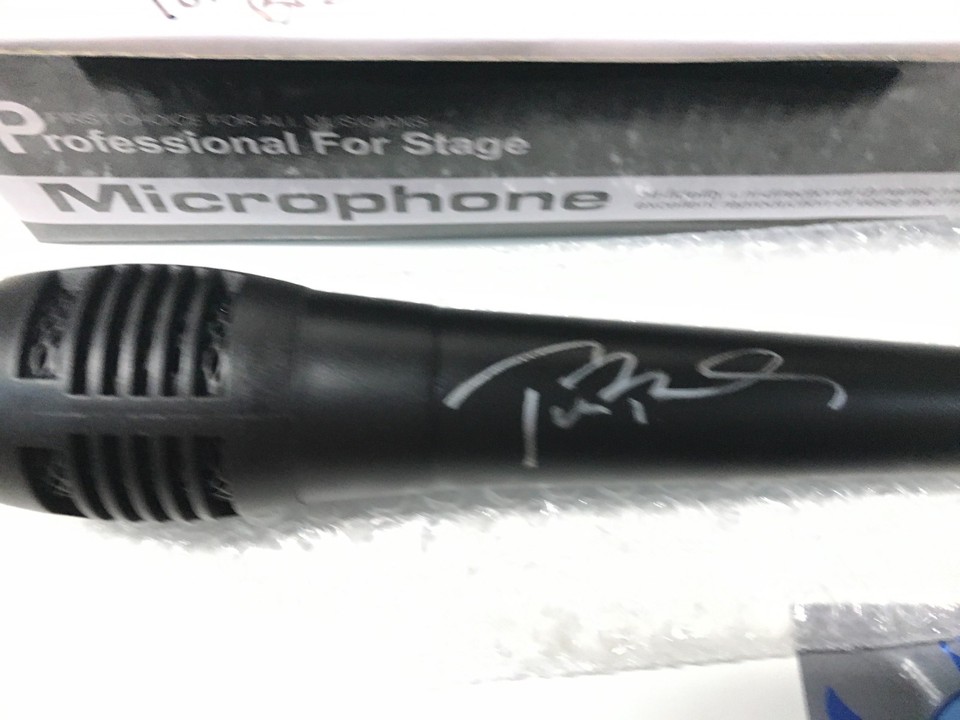 Tom Brady NFL HOA QB Autographed HAND Signed Microphone WITH COA | eBay