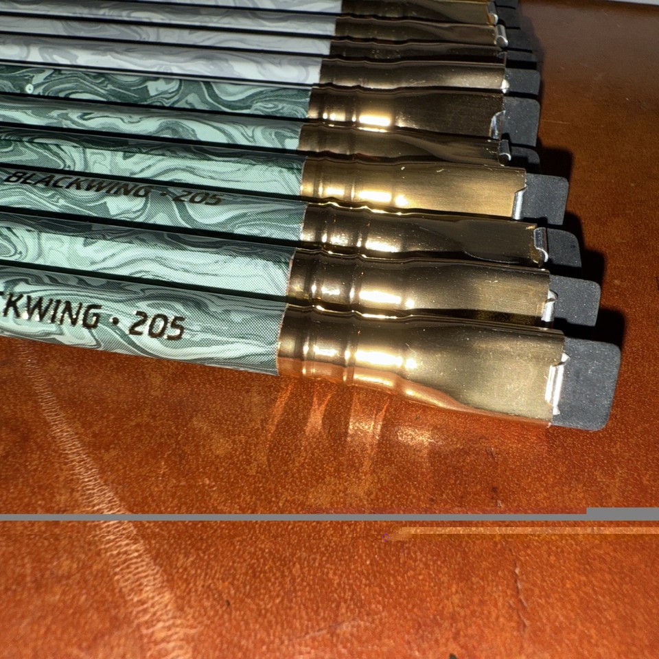 New 12 Blackwing Volumes 205 "Silk Road" Jade Finish Pencils March 2017 ...